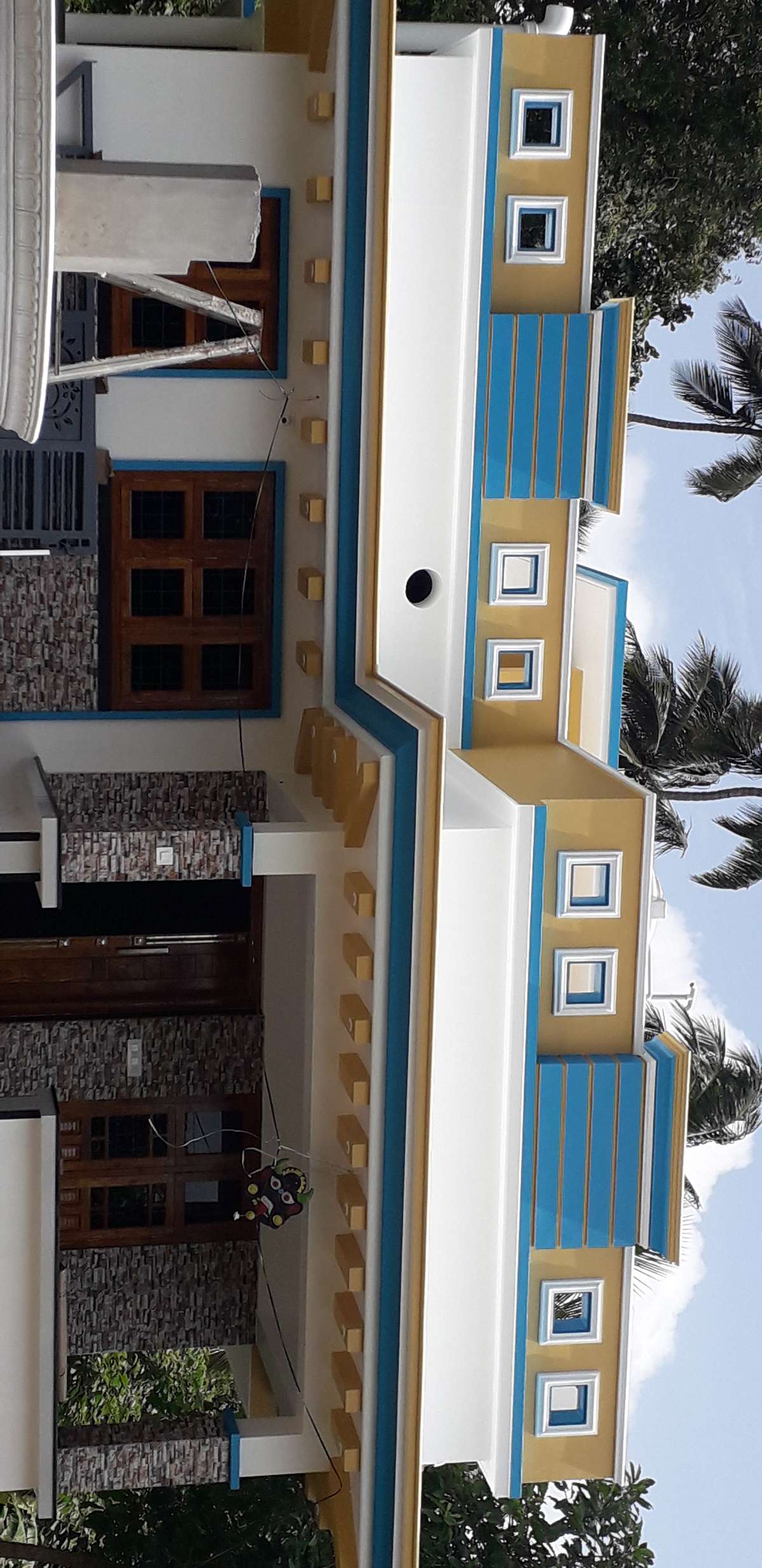 Exterior Designs by Painting Works JAYAKRISHNAN KV, Palakkad | Kolo
