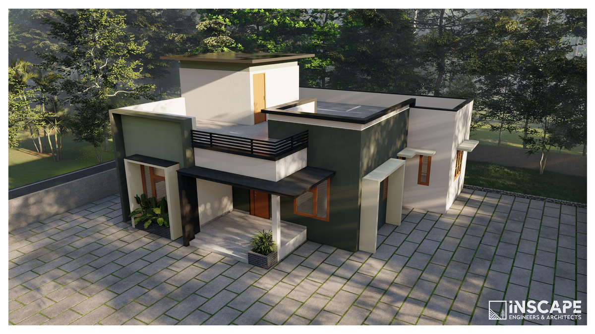Exterior Designs by Civil Engineer Wariz Mhd, Kozhikode | Kolo