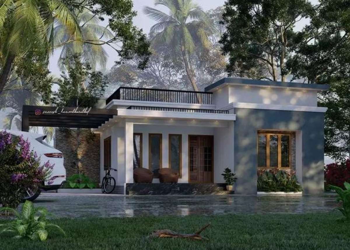 Exterior Designs by Contractor Leeha builders rini-7306950091, Kannur | Kolo