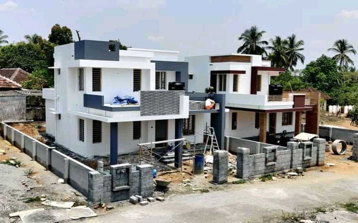 Exterior Designs by Contractor SK Builders, Ernakulam | Kolo