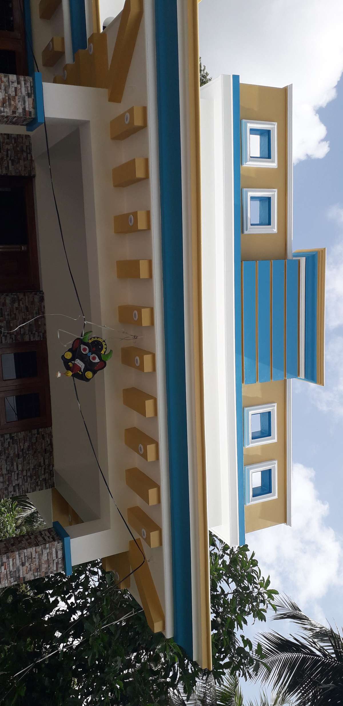 Exterior Designs by Painting Works JAYAKRISHNAN KV, Palakkad | Kolo