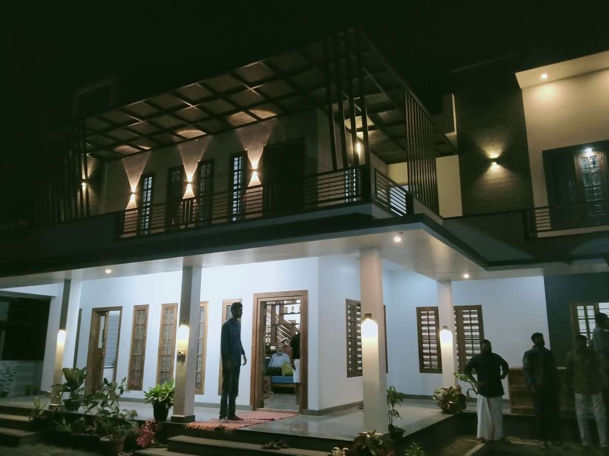 Exterior, Lighting Designs by 3D & CAD Vavank Pc, Wayanad | Kolo