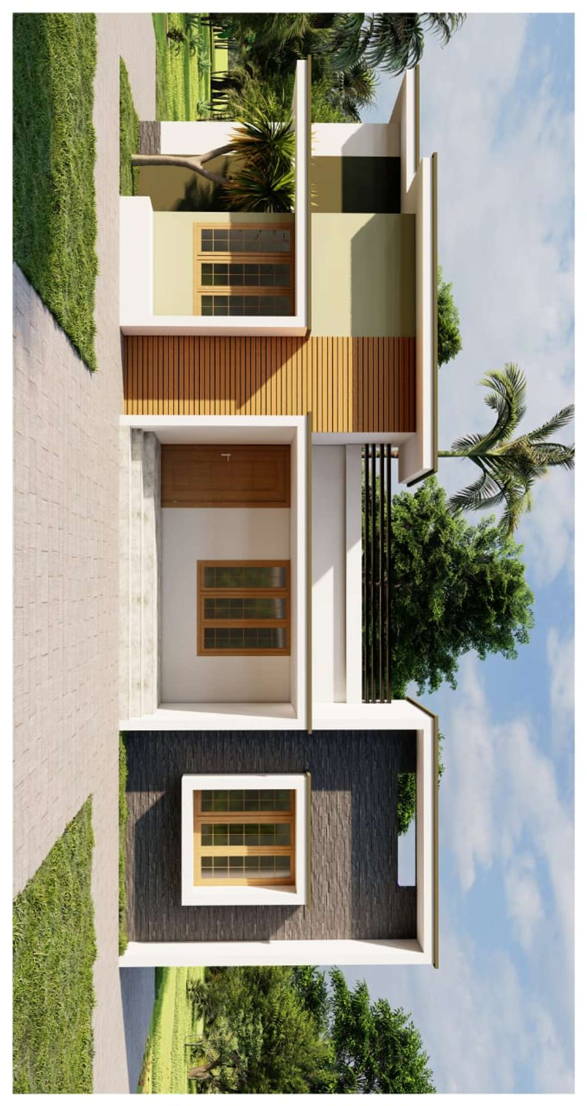Exterior Designs by Civil Engineer sibi simon p, Thrissur | Kolo