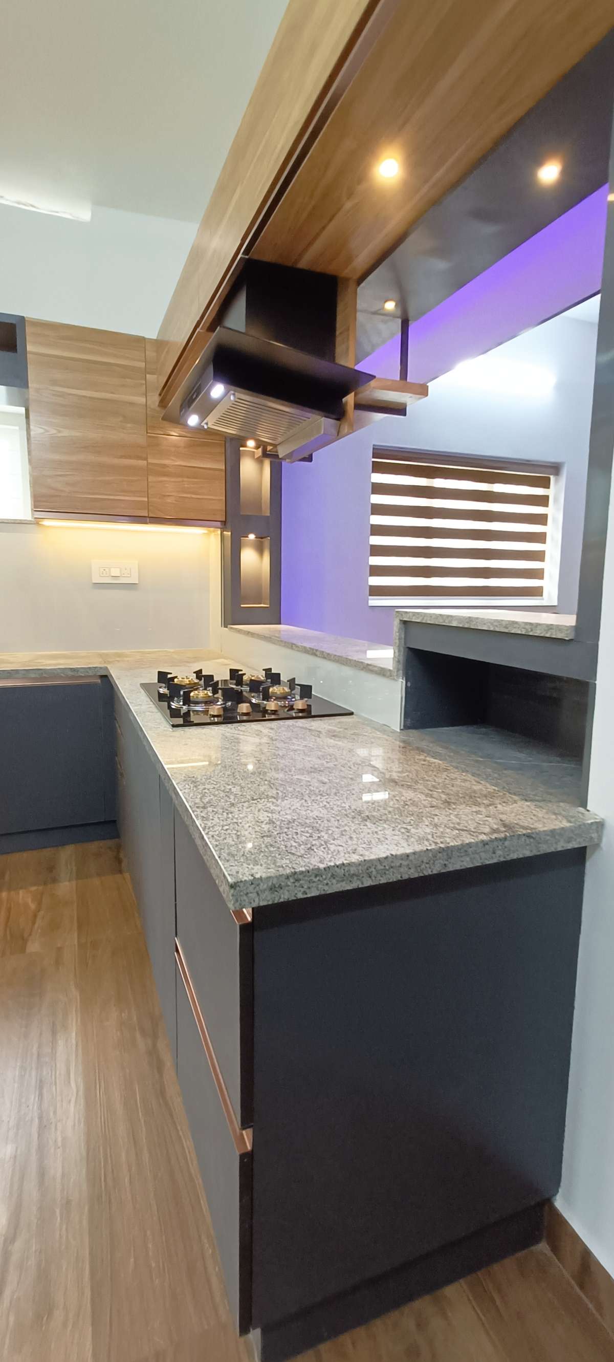 Kitchen, Lighting, Storage Designs by Interior Designer Kamal Gopi, Thrissur | Kolo