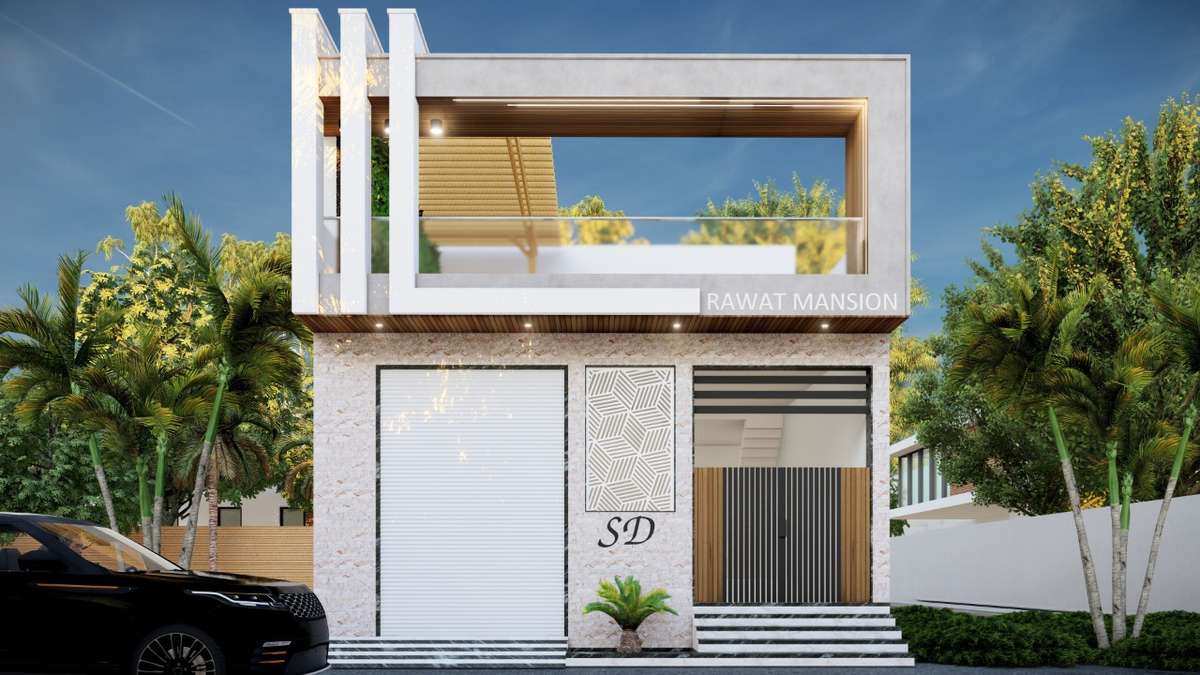 Exterior Designs by 3D & CAD Manohar Rawat, Ajmer | Kolo