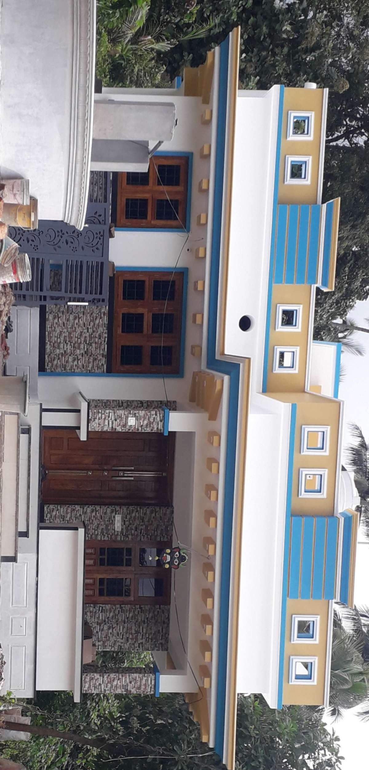 Exterior Designs by Painting Works JAYAKRISHNAN KV, Palakkad | Kolo