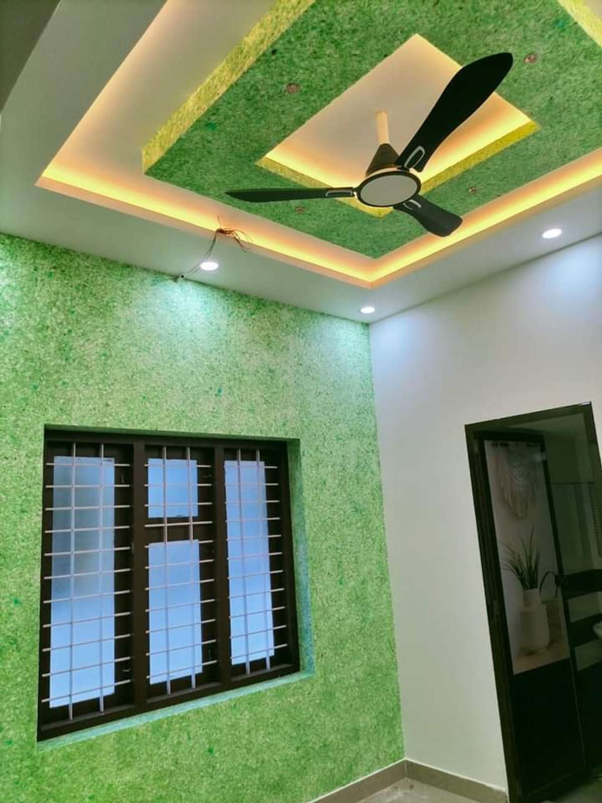 Ceiling, Lighting, Window Designs by Painting Works Shameer ck ...
