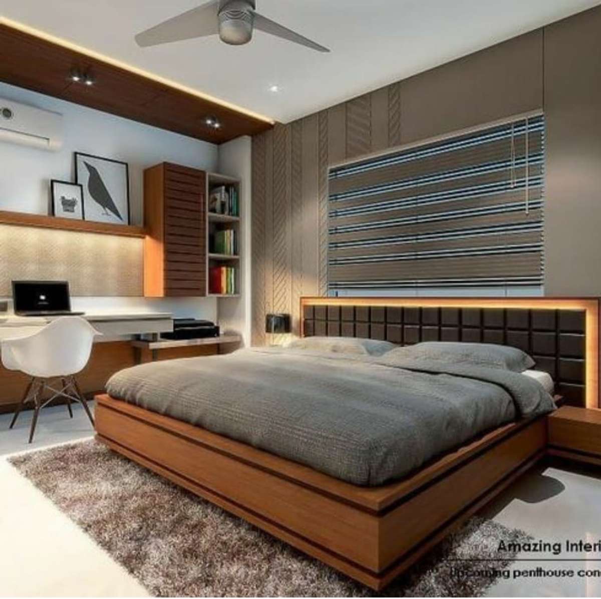 Furniture, Lighting, Storage, Bedroom Designs by Carpenter Arjun Borasi ...