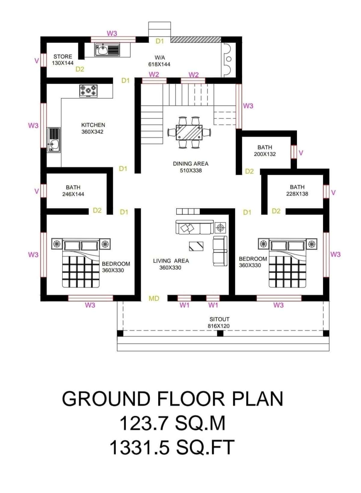 Plans Designs by Architect Sandeep Santhosh, Kottayam | Kolo Plans Designs by Architect Sandeep Santhosh, Kottayam | Kolo