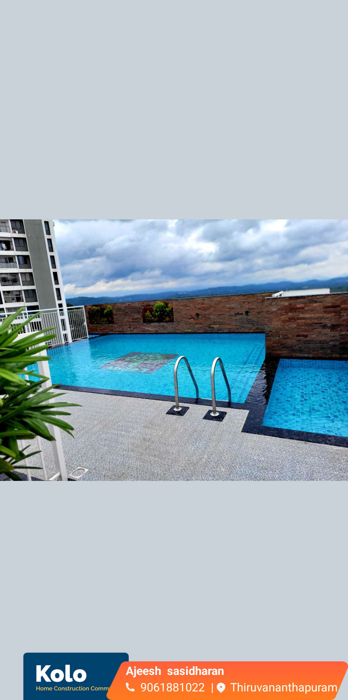 Designs by Swimming Pool Work VIKSARA POOLS, Thiruvananthapuram | Kolo