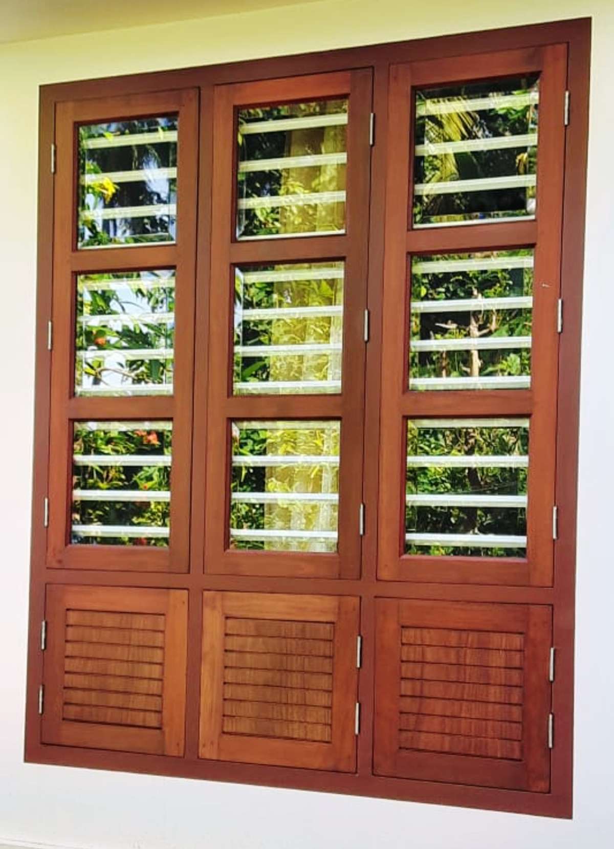 Wood Windows Kerala Style