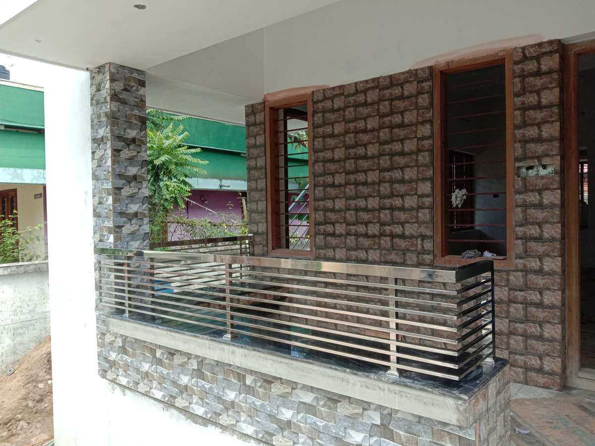Wall Designs by Contractor Anand Solomon, Kollam | Kolo