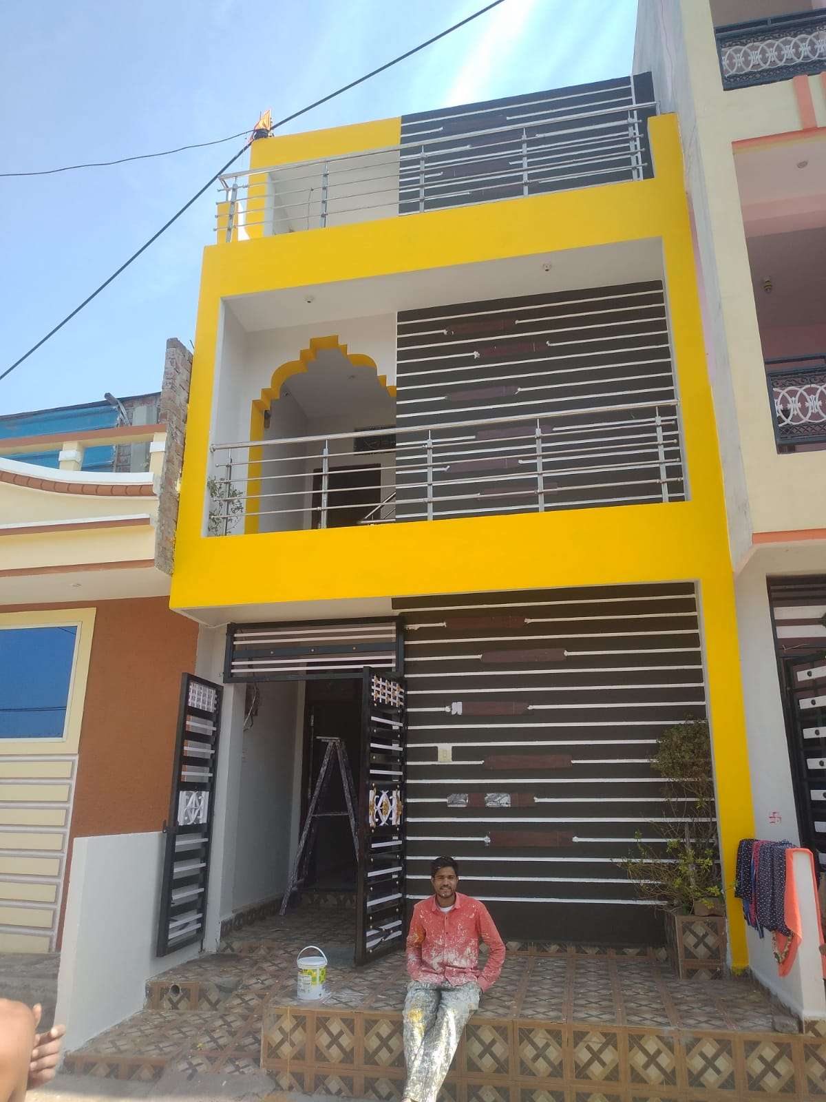 Exterior Designs by Painting Works Manish Solanki, Indore | Kolo