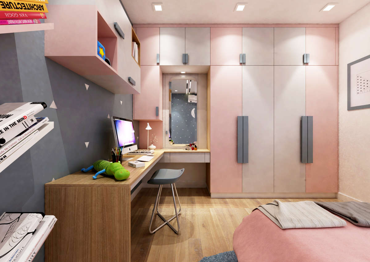 Furniture, Storage, Bedroom Designs by Interior Designer Ajmal Habeeb, Thrissur | Kolo