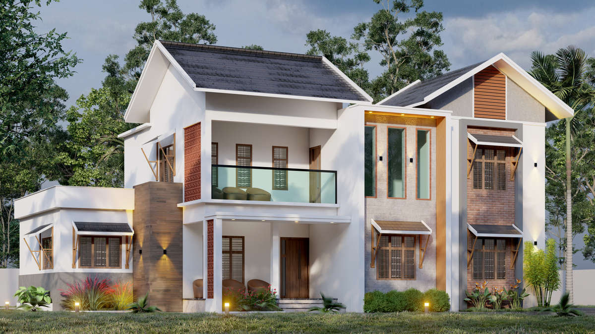 Exterior Designs by 3D & CAD Ajith aju, Wayanad | Kolo