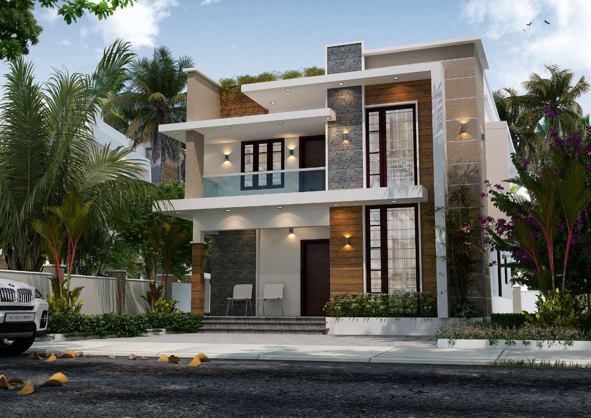 Exterior, Lighting Designs by Civil Engineer beema muhsin, Ernakulam | Kolo