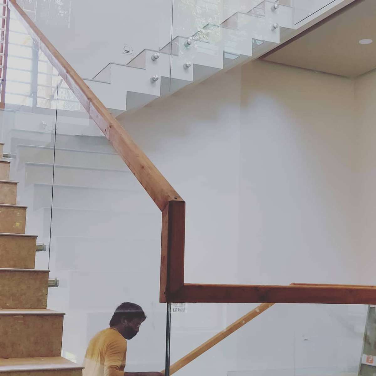 Staircase Designs by Interior Designer Tony augustine, Ernakulam | Kolo