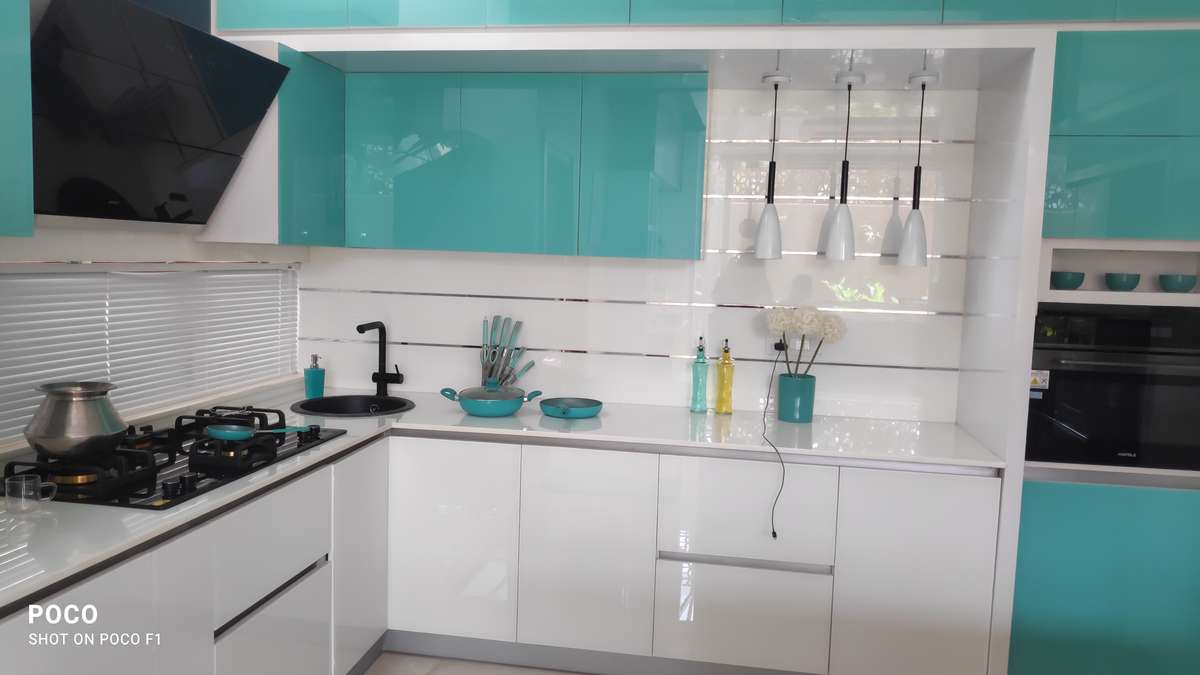 Kitchen, Storage Designs by Flooring Make homes Floorings, Kozhikode | Kolo