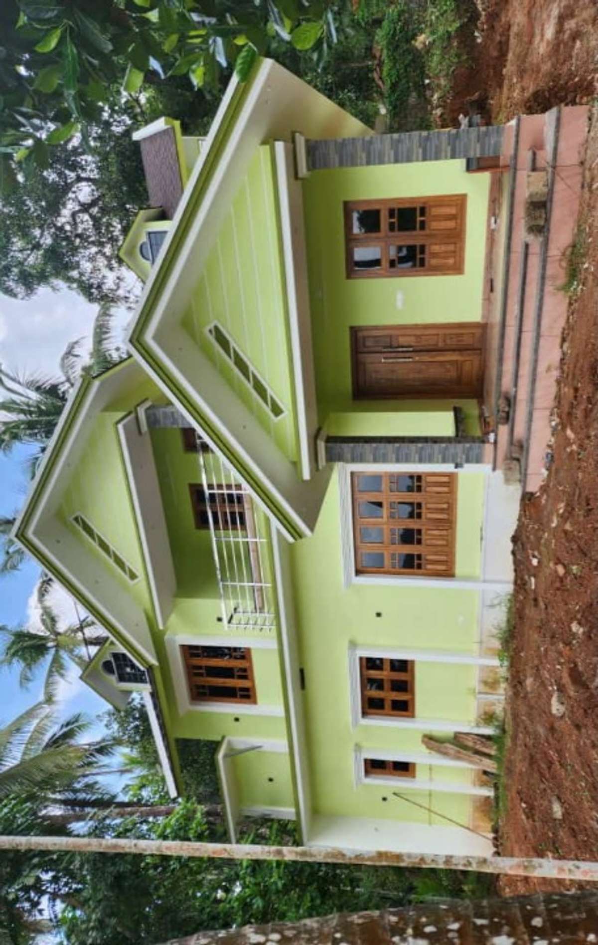 Exterior Designs by Painting Works JAYAKRISHNAN KV, Palakkad | Kolo