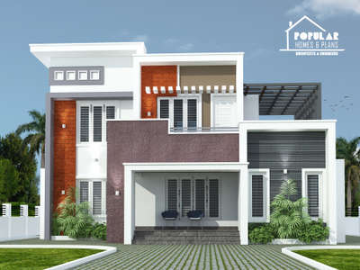 Exterior Designs by Civil Engineer Homes And Plans, Ernakulam | Kolo